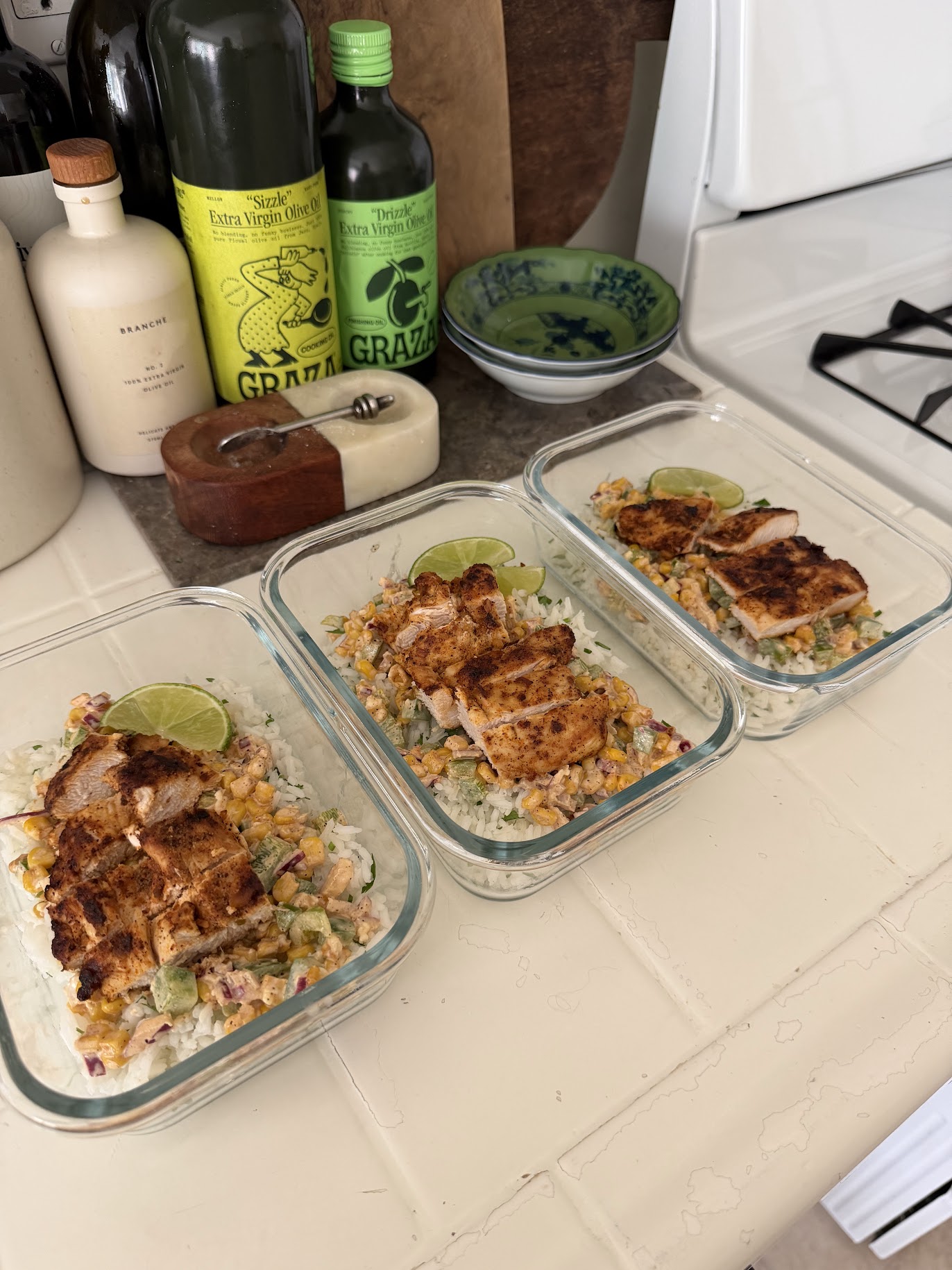 Meal Prep: Street Corn Chicken Bowls - eatwitherika.com